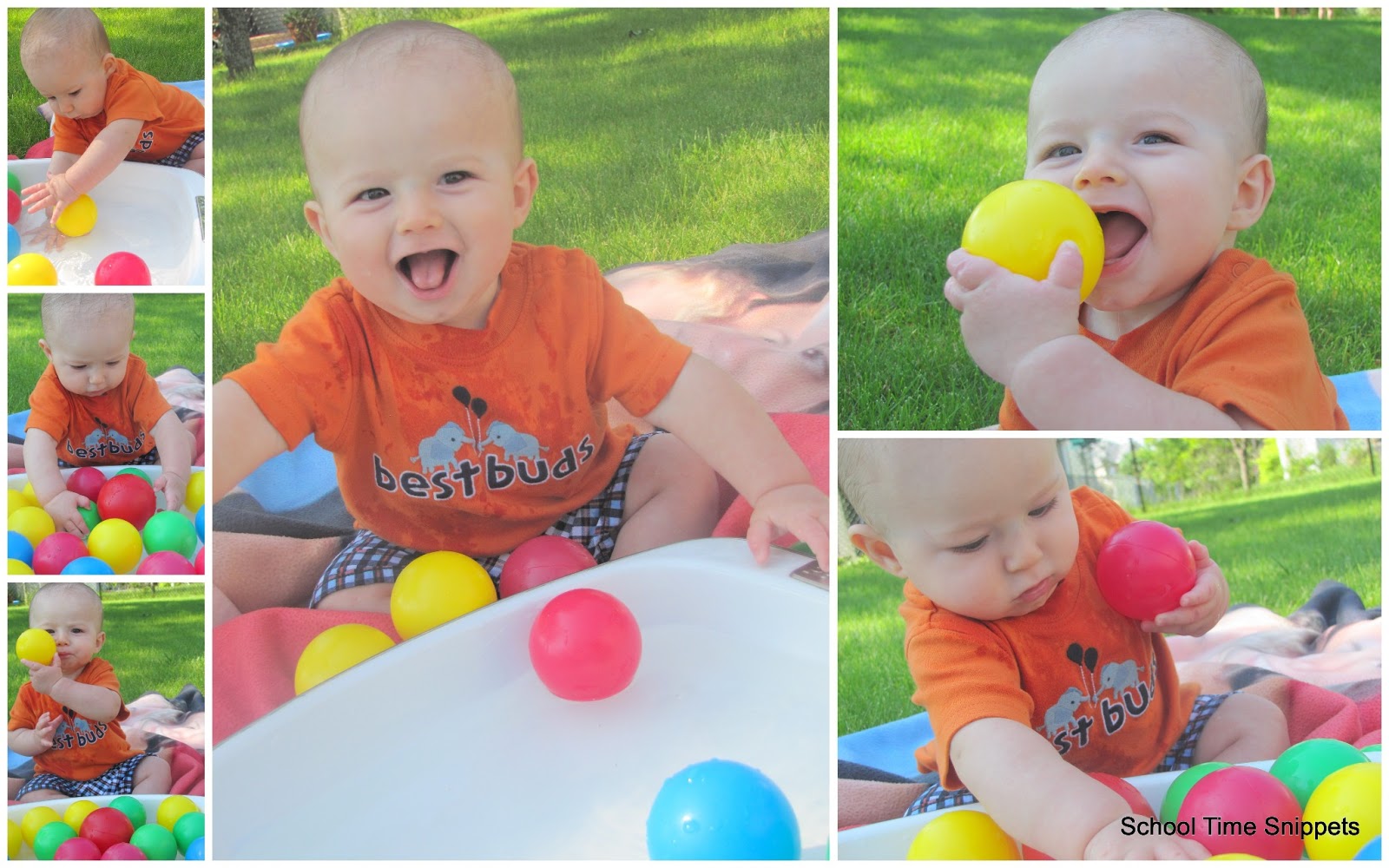 Easiest Baby Play Idea Ever! Make Your Own Water Ball Pit | School Time ...