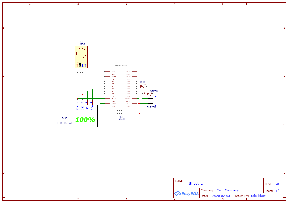 LPG LEAKAGE DETECTOR USING ARDUINO AND OLED DISPLAY – ESCLabs