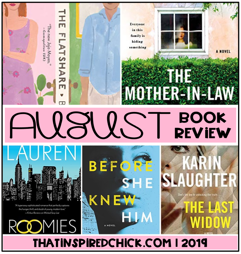 AUGUST BOOK REVIEW | 2019 | That Inspired Chick