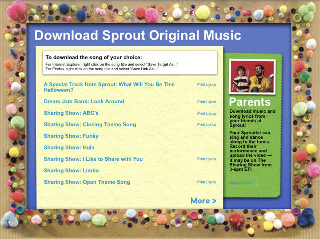 Parents and Kids Share Together: My Week with The Sprout Sharing Show ...