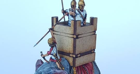 Wargame News and Terrain: Agema Miniatures: War Elephants - Removable ...