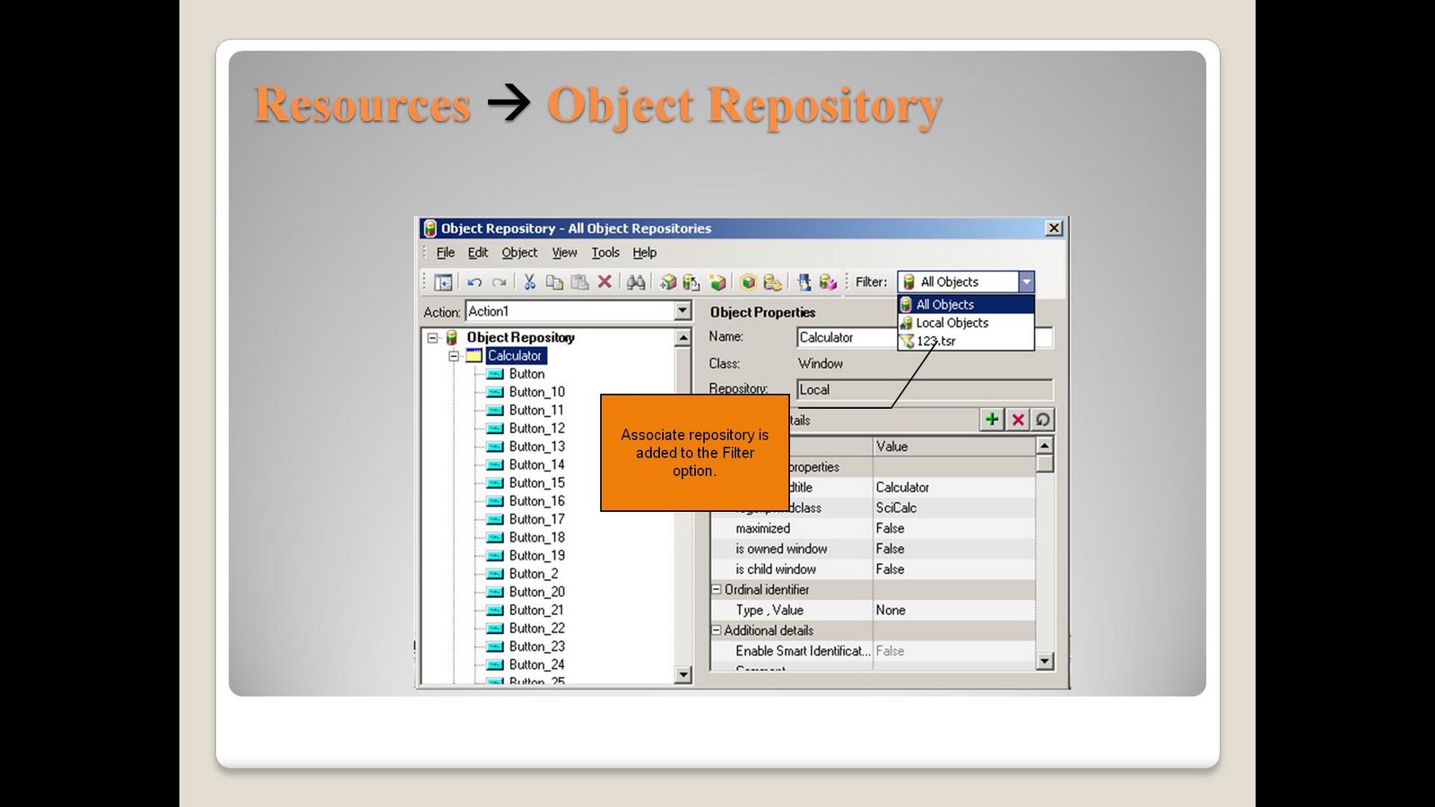 Dive into Testing: Object Repository in QTPro
