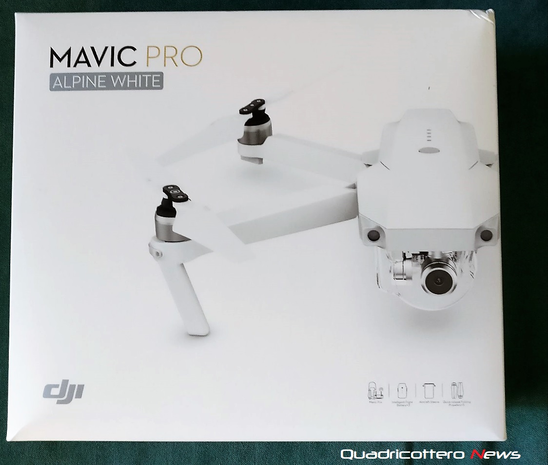 DJI Mavic Pro Alpine White, un drone elegante e gradevole al tocco | Quadricottero News