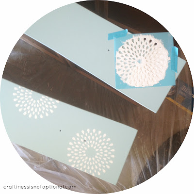 RE-LOVE your stuff: stenciled dresser drawers