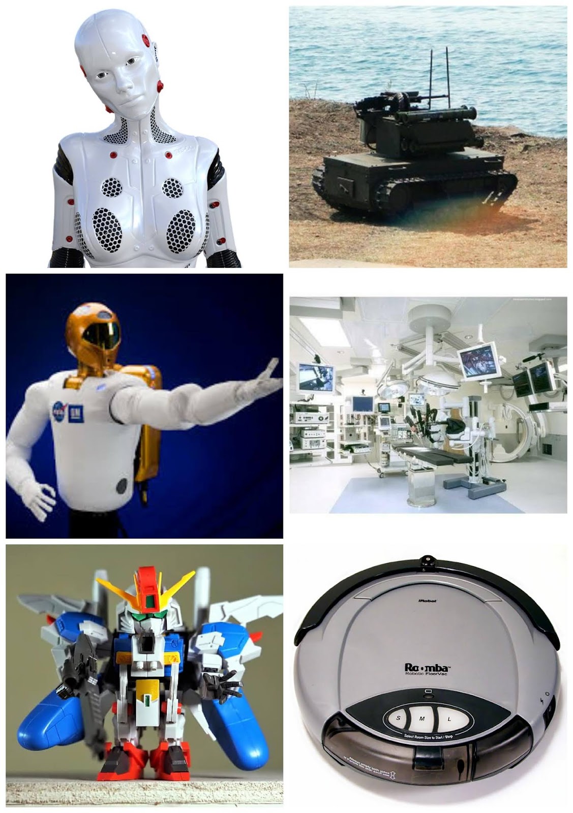 Tipos de robots