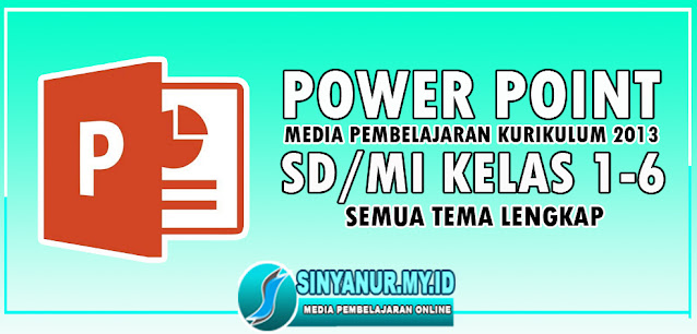 Download Power Point Media Pembelajaran Kurikulum 2013 SD/MI Kelas 1-6 Tema 1 - Sinyanur. My. Id