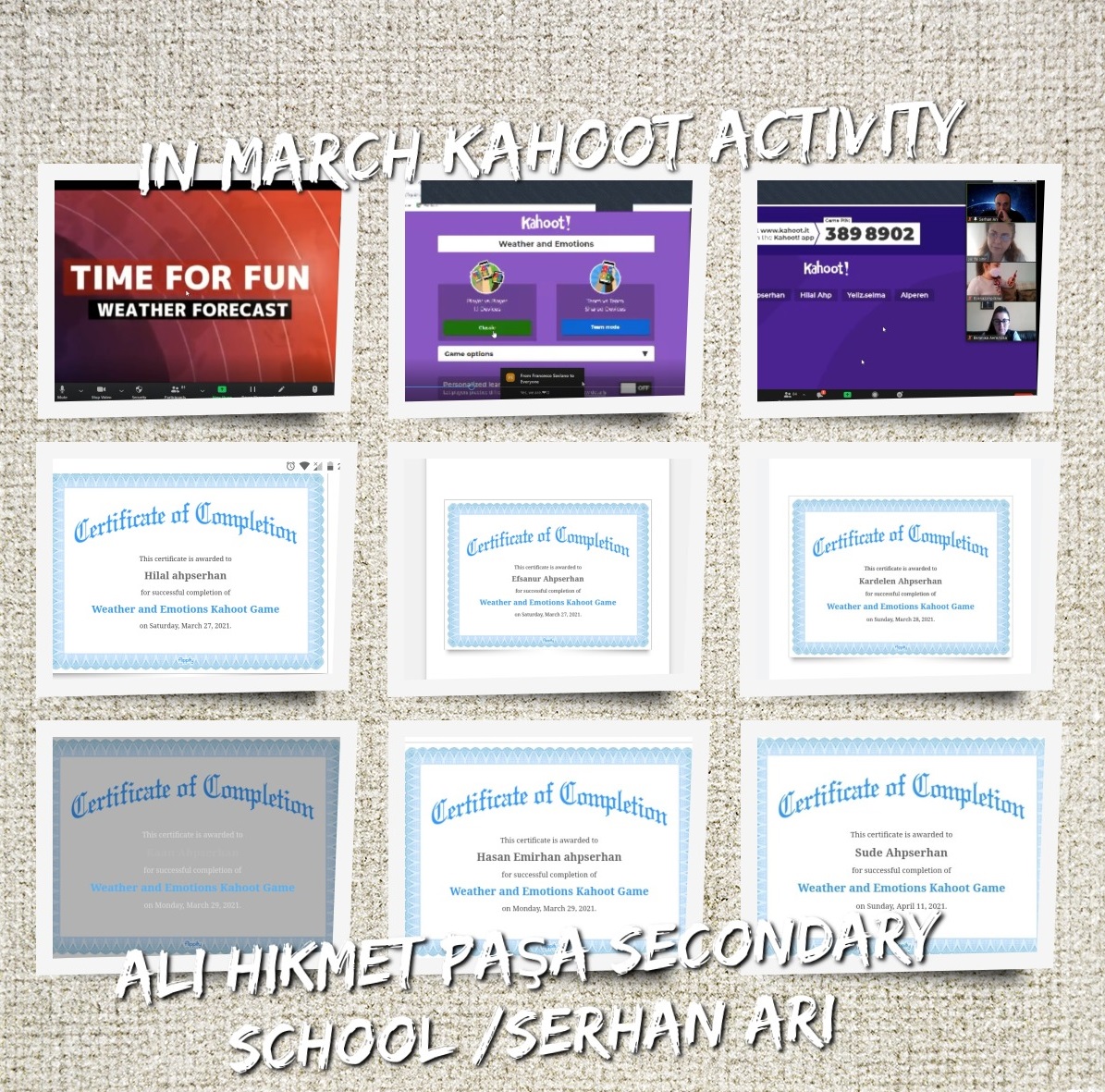 Weather Kahoot 5Th Grade at Nathan Brodzky blog