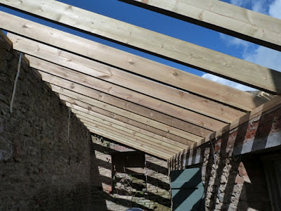 Sawdust In My Socks: Lean To Roof