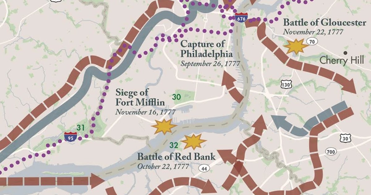 Brandywine Battlefield Map