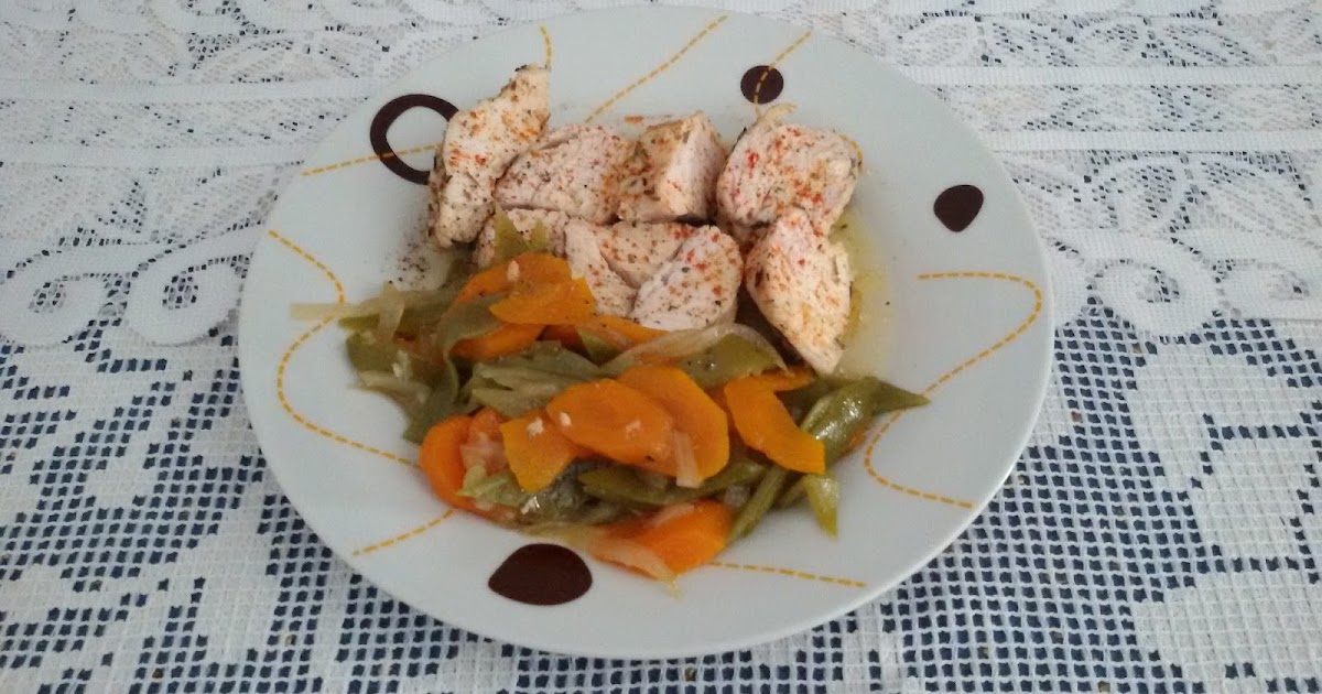 Pechuga de pollo al papillot