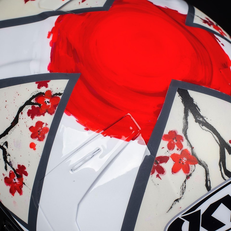 Racing Helmets Garage: KYT X.Fores 8 Hours Suzuka 2019 by Dave Designs