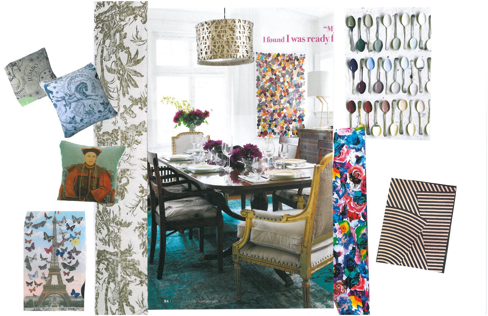 Between the Motion and the Act: More collage interior ideas - and 100 ...