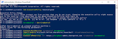 Remote PowerShell login Office 365 all modules