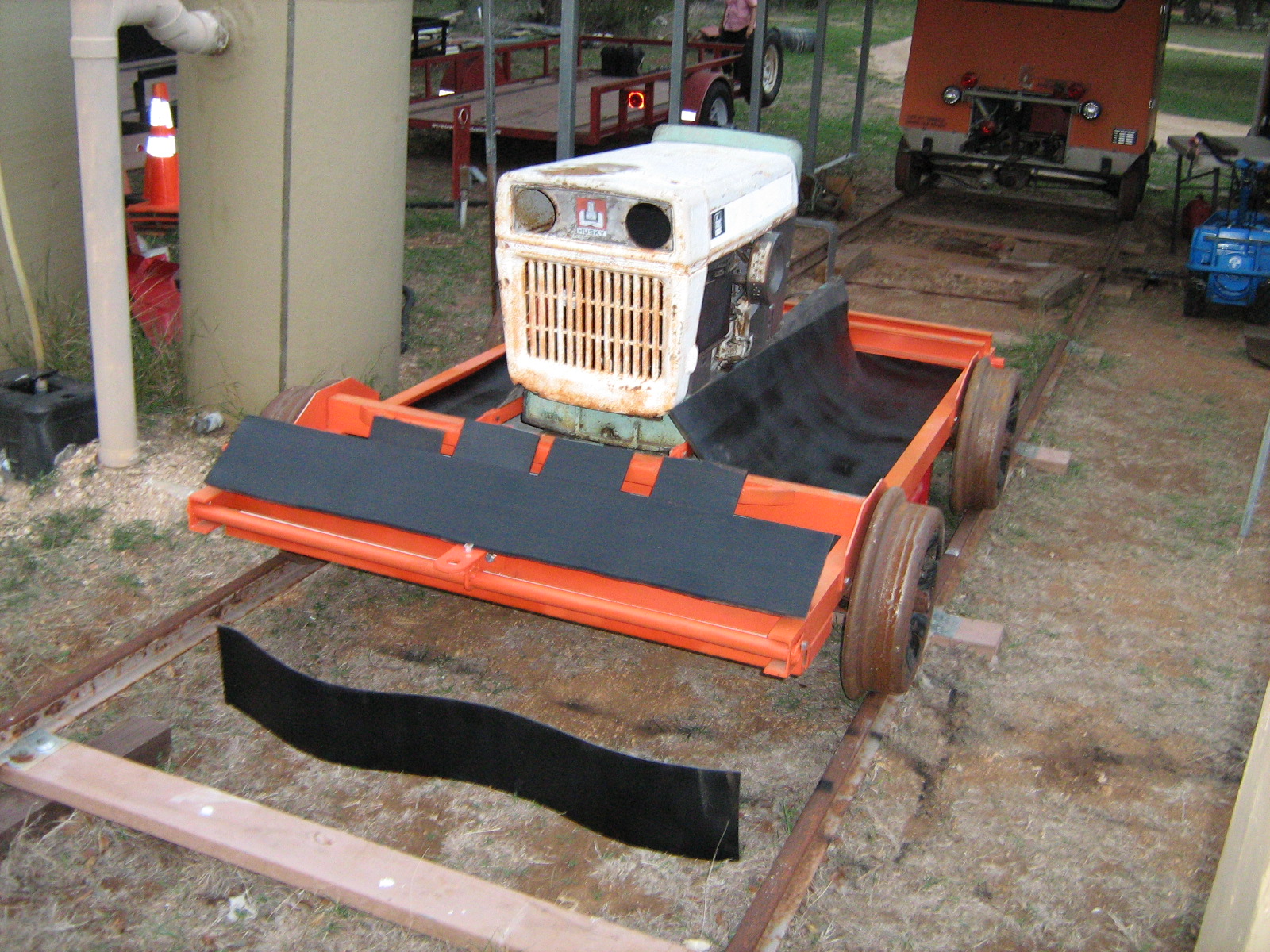 RPI projects: Fabricating Shields for Rail-Mower