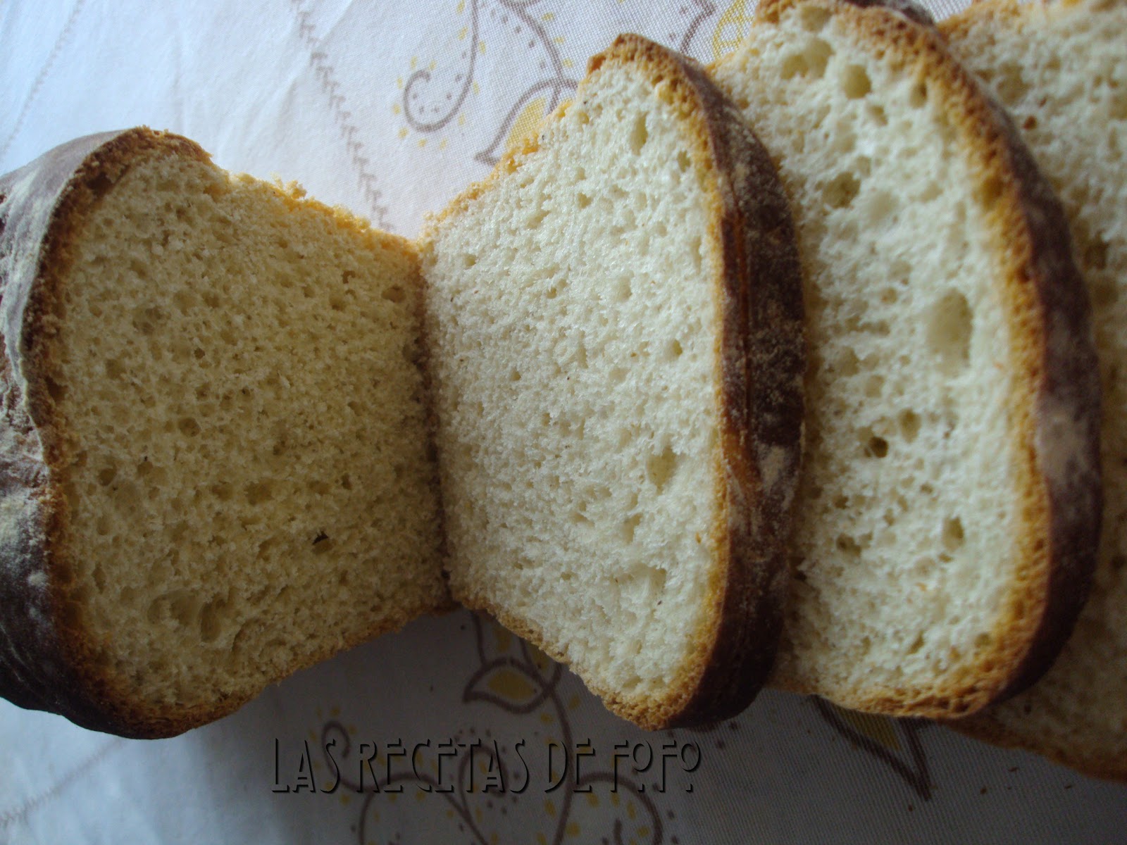 Las recetas de Fófo: Pan de molde casero Las recetas de Fófo: Pan de molde casero