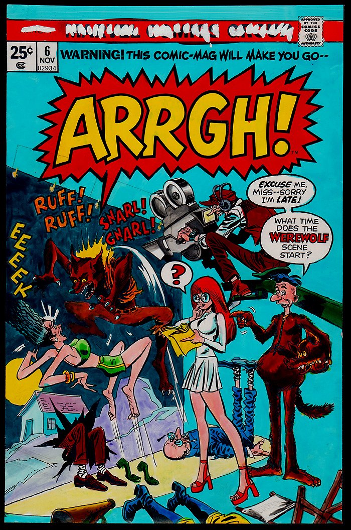 Bloody Pit of Rod: ARRGH!! Cover Gallery