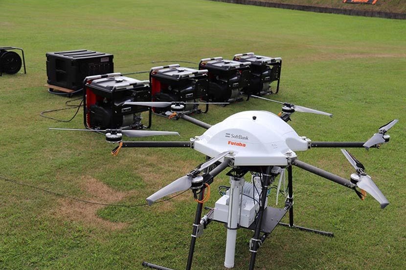 Telecoms Infrastructure Blog: Softbank Demoed Drone Wireless Relay System