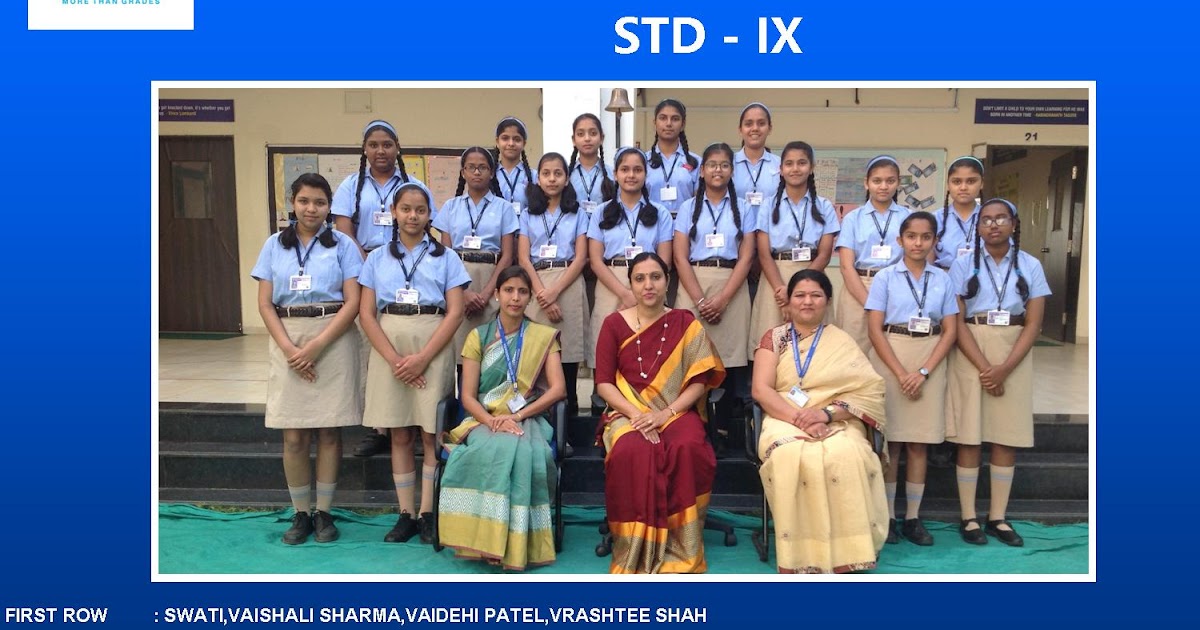 CLASS 9 -CLASS PHOTO OF GIRLS 2019-20