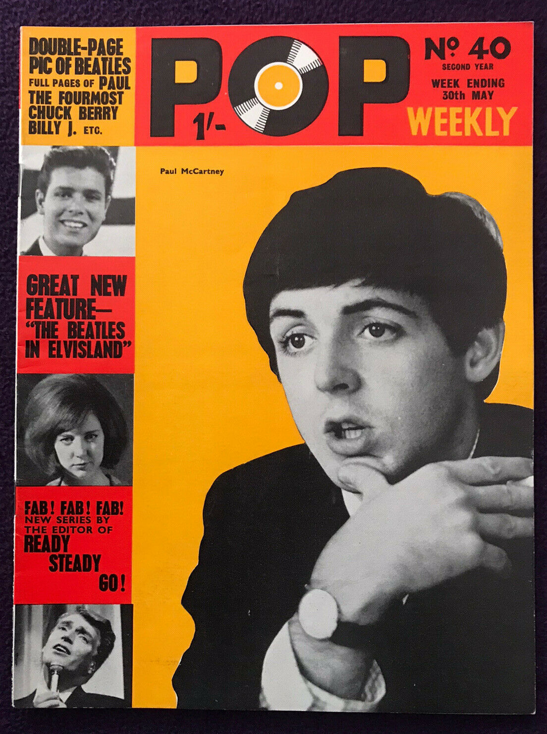 Gallery: The Beatles cover Pop Weekly magazine