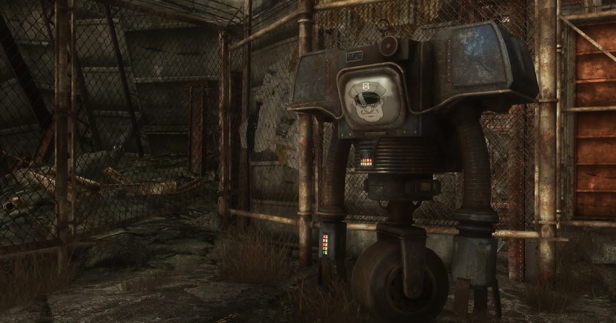 Buried Mods: Securitron Hires Retexture