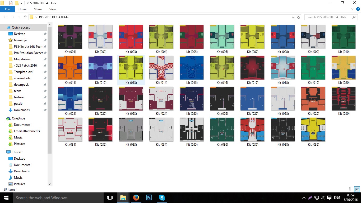 NemanjaBRE Kits: 2016