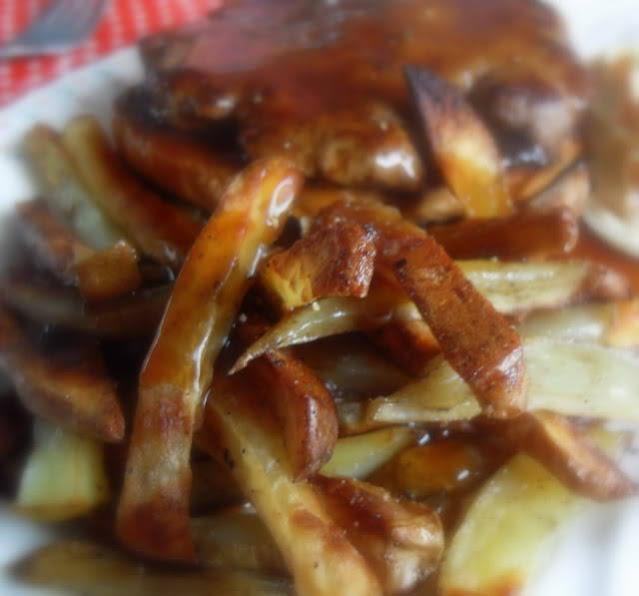 Hot Hamburger Platter with Fries and Coleslaw | The English Kitchen