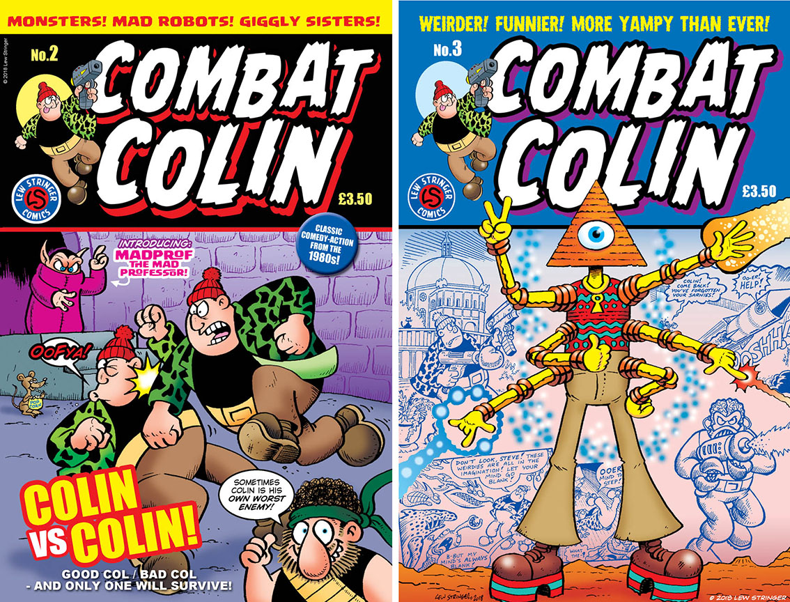 Lew Stringer Comics: Combat Colin comics still in stock
