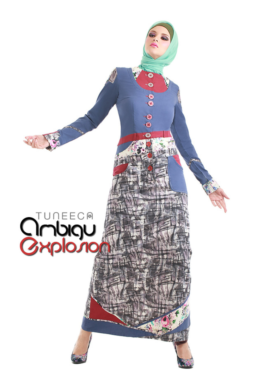 Busana Muslim Tuneeca: TUNEECA - SALE