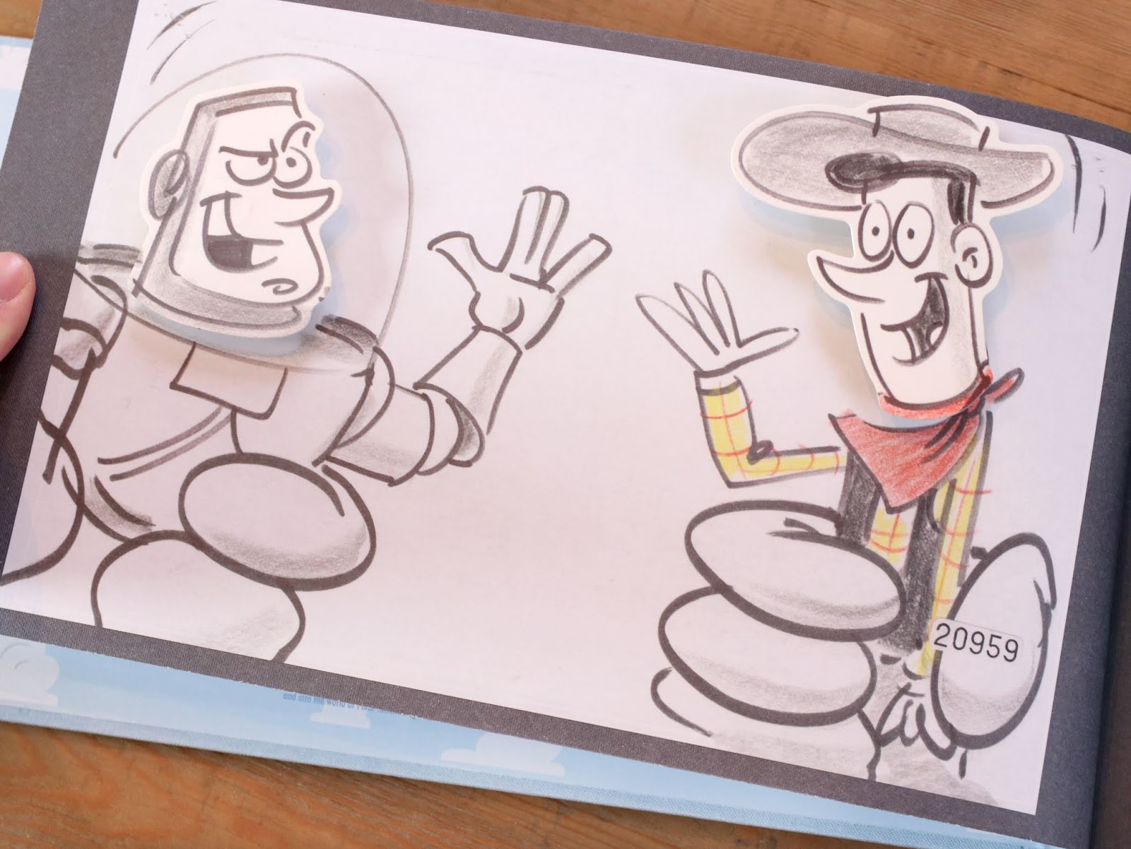 Toy Story 2 Storyboard