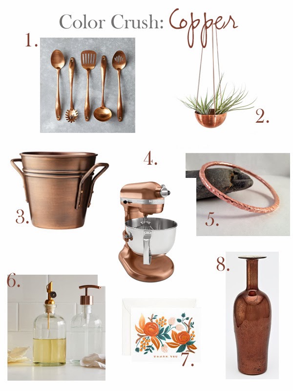 Belvedere Designs: Color Crush {Copper}