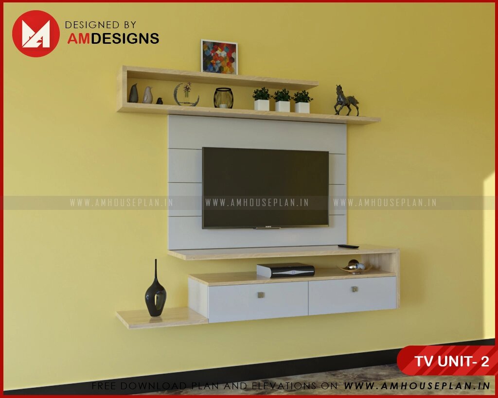 5 Simple minimalist tv unit designs ideas