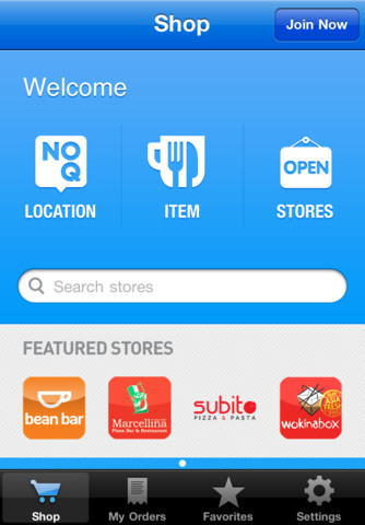 NoQ Lets Australians Skip The Food Queue