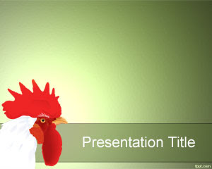 Cool Chicken PowerPoint Presentation Design Background For Poultry ...