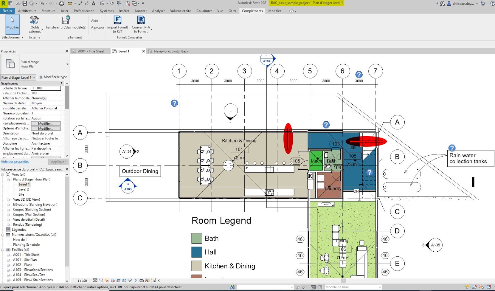 Revit-Mémo: Revit_Navisworks 2021_Switchback_Repérage des clashs dans Revit