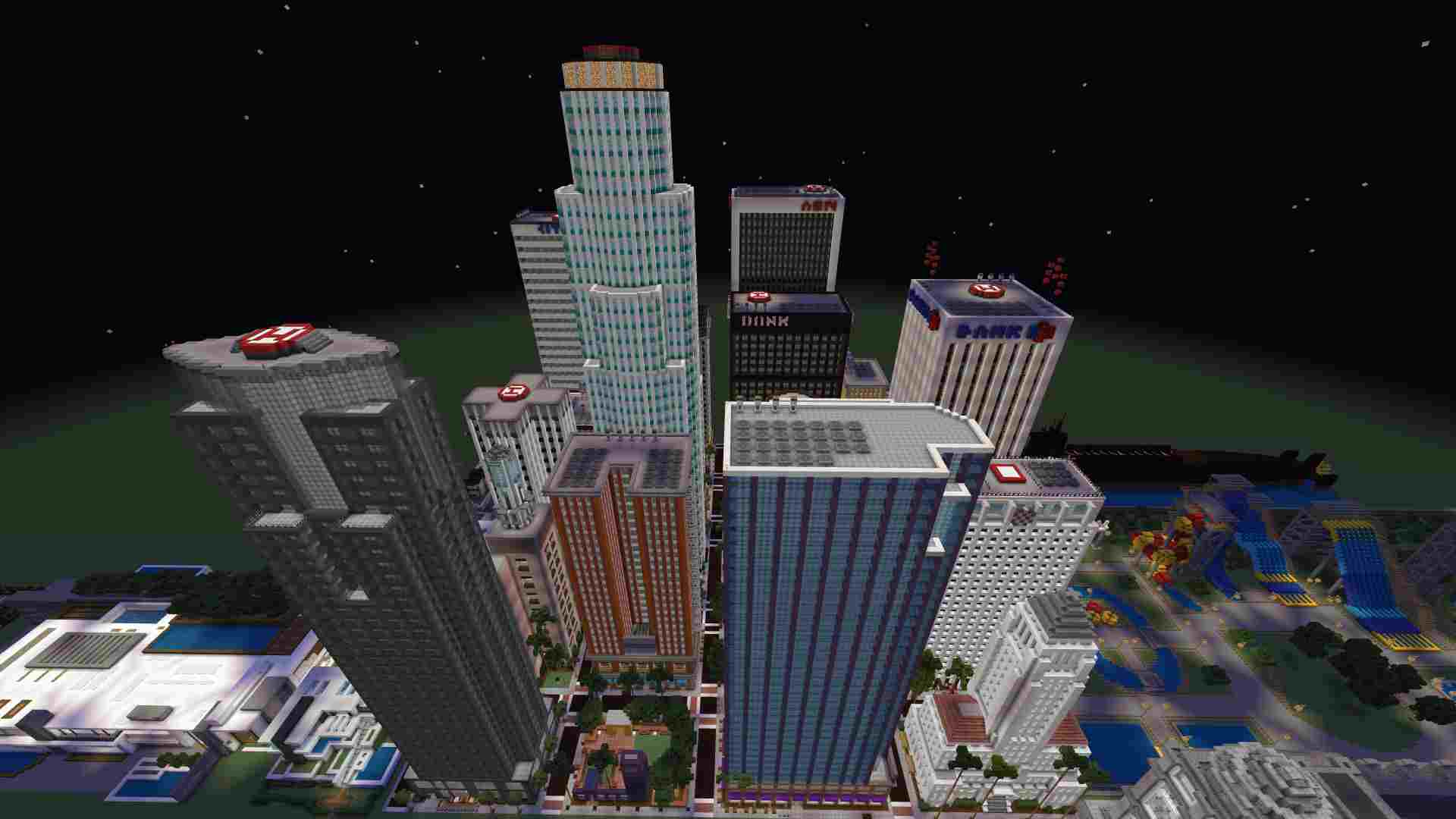 Minecraft Modern City Map - MCPE ML