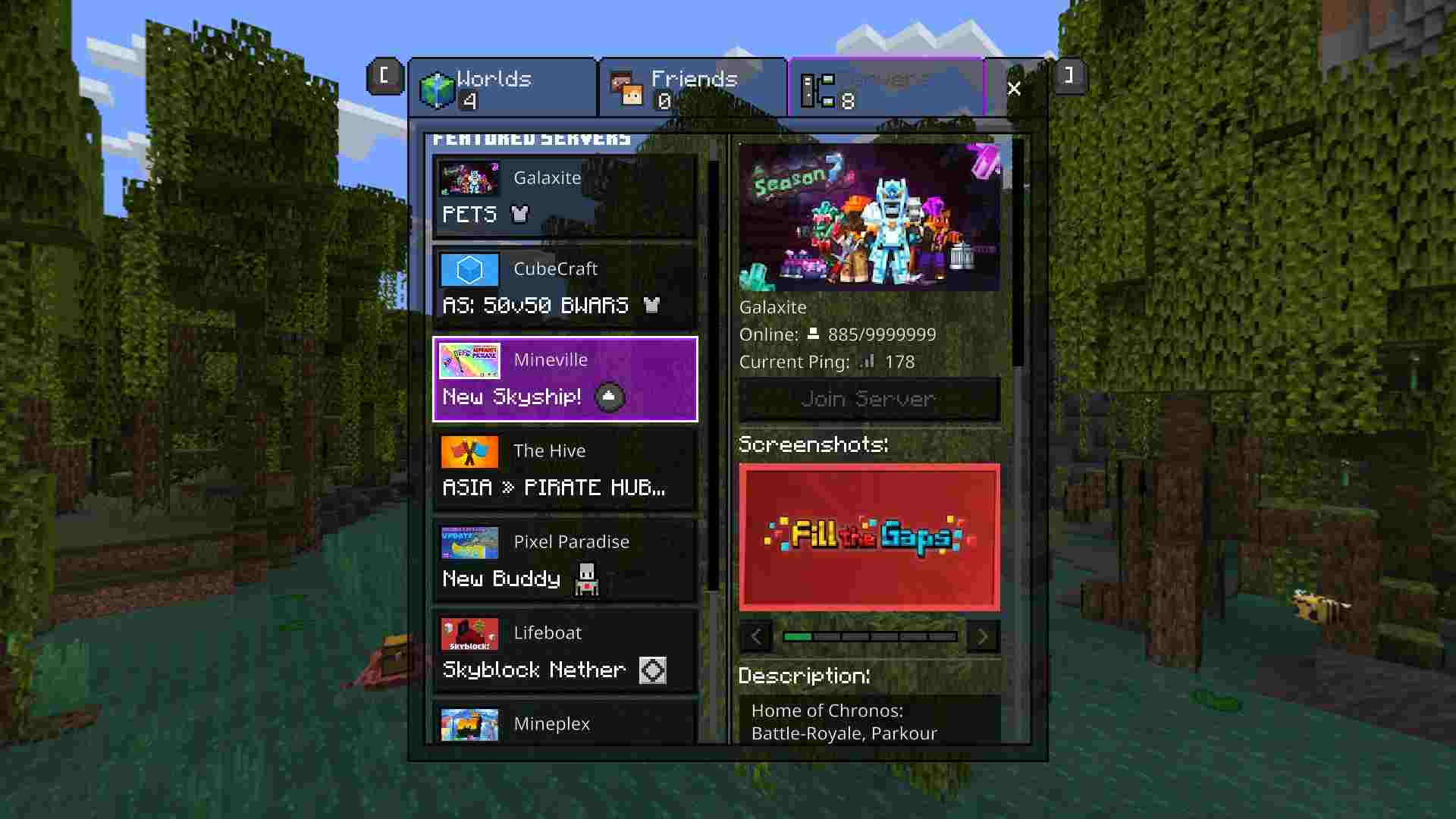 Minecraft Purple Colour UI - MCPE ML