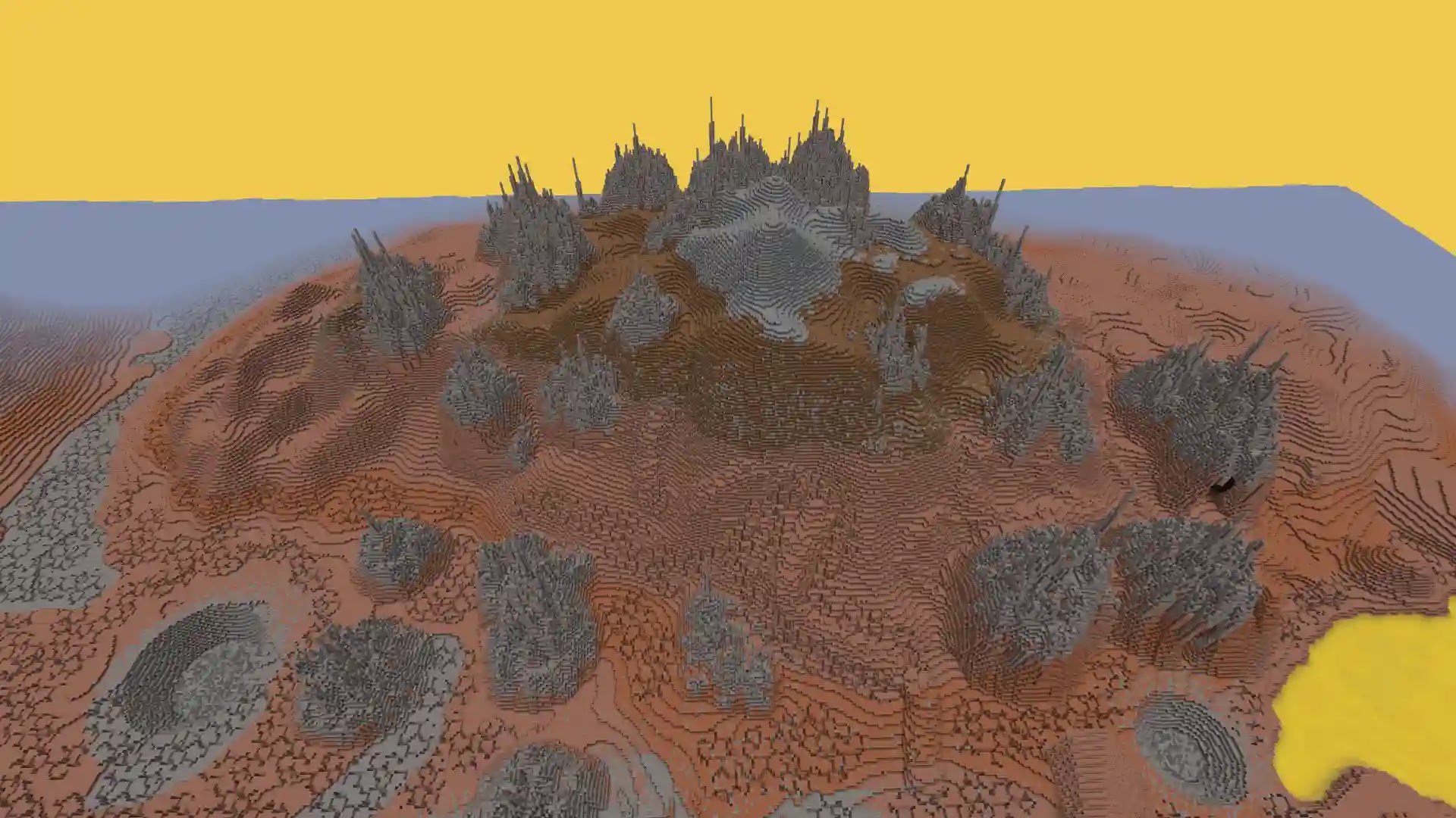 Minecraft Venus Planet Map - MCPE ML