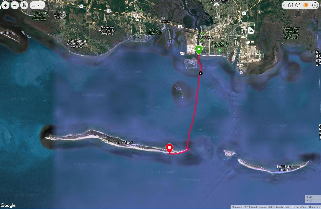 Southeastern Louisiana Paddling: Kayaking and camping - Horn Island ...