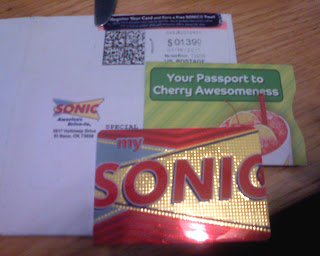 superbSONIC: SONIC gift card