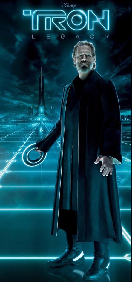 Jeff Bridges es la imagen definitiva de "Tron Legacy"