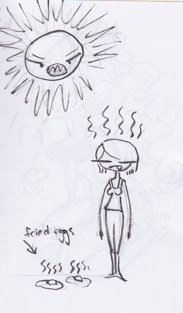 *daisy's drawings: Heat wave