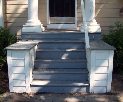City Chic Country Mouse: Before & After Front Steps