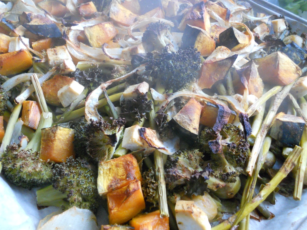 Snacking Squirrel: Oven Roasted Vegetables