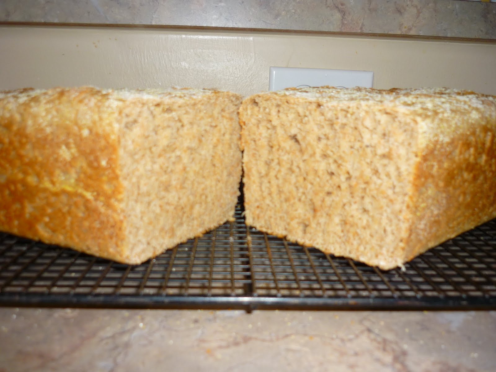 The Iowa Housewife: Four Grain Batter Bread