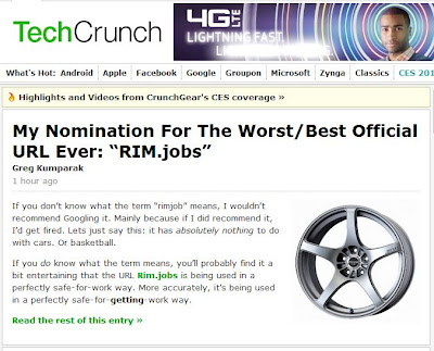RIM.jobs | Good URL Bad URL