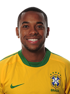Na copa de 2010: Atacante - Robinho