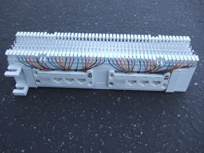 The Trench: Prewired 66 Blocks - RJ11 and RJ45