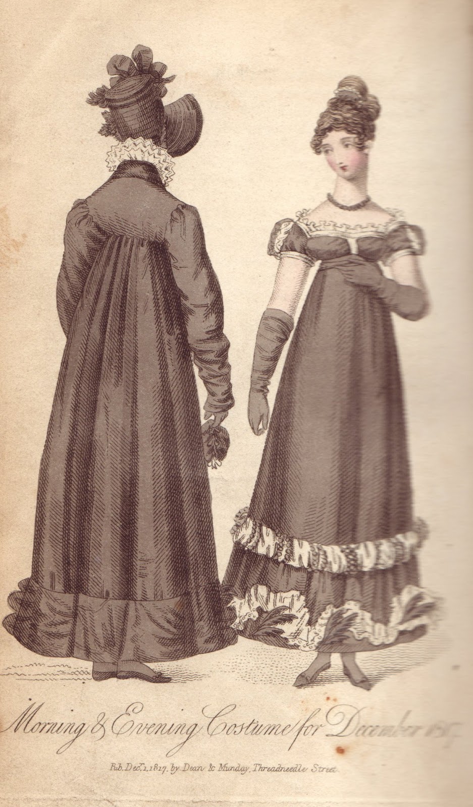 Regency Ramble: Regency Fashion for December