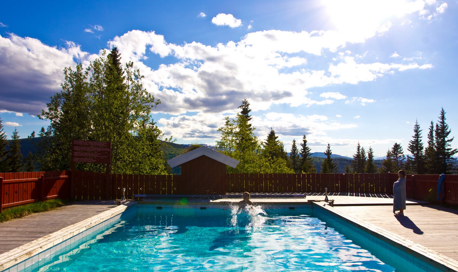 Vi opplever Lillehammer: Bading på Gålå Høgfjellshotell