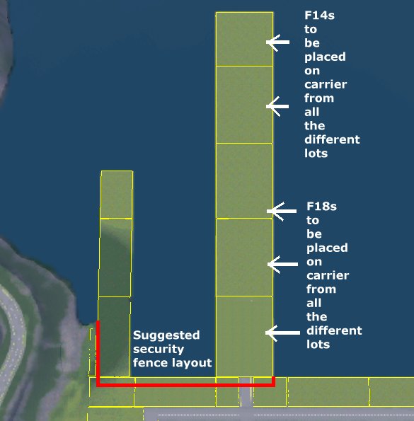 Simming in Magnificent Style: Naval base & Nuclear aircraft carrier ...